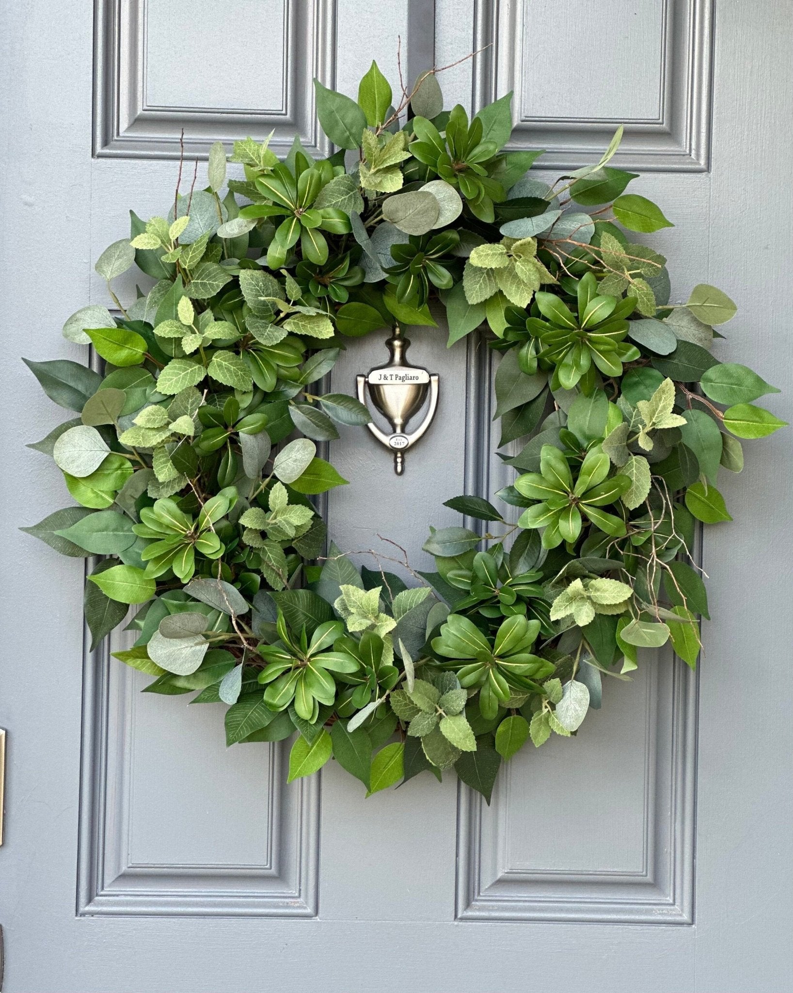 Eucalyptus Greenery Wreath - Instantly Elevate Your Space – Wreaths of ...