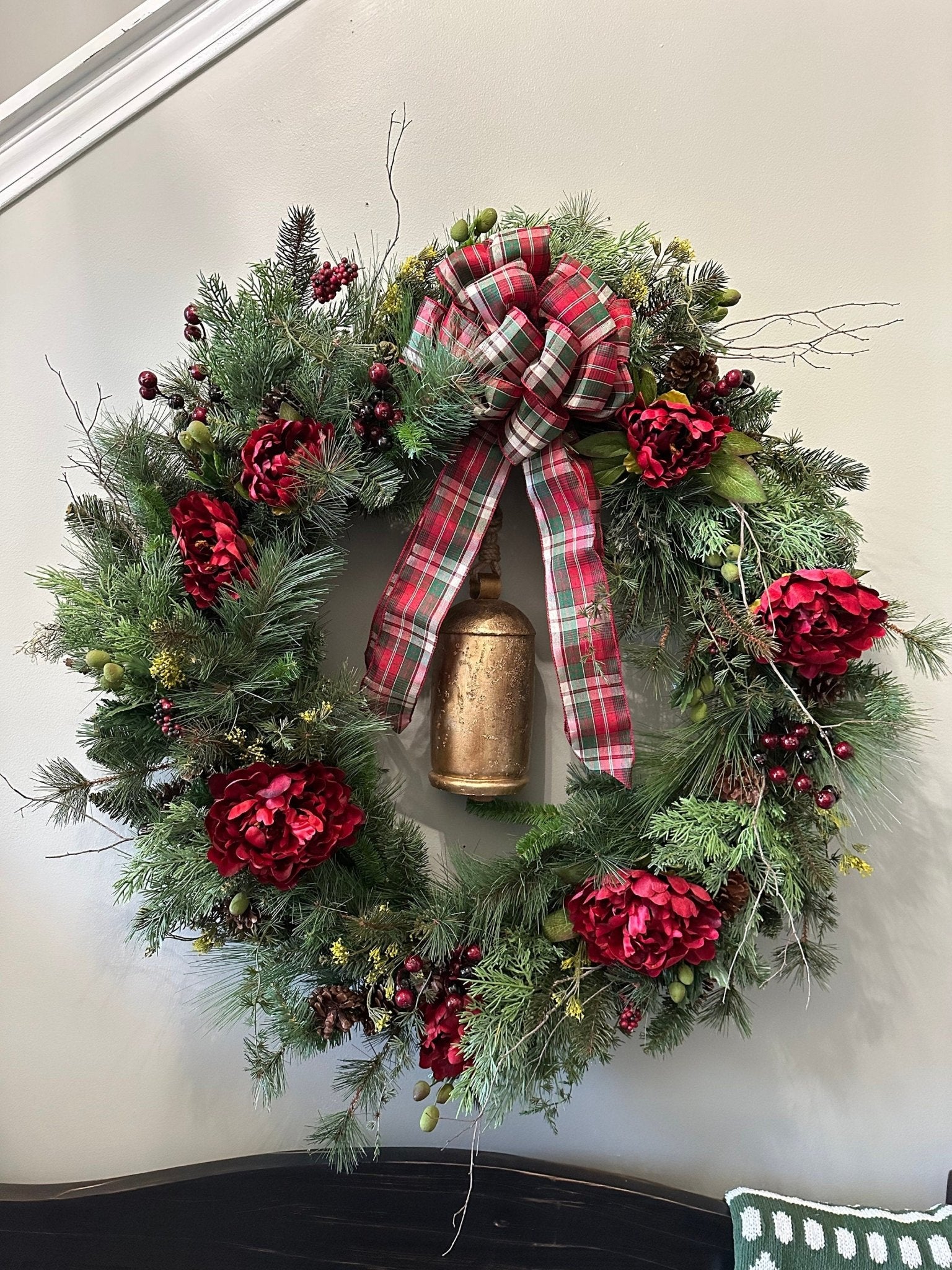 Rustic christmas wreath store